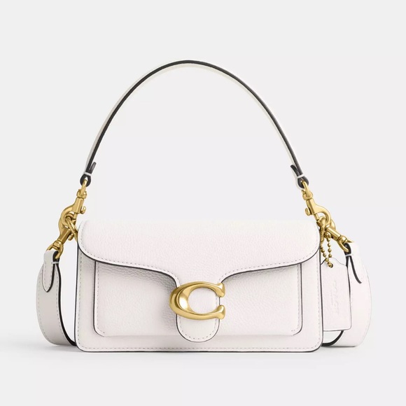 Coach | Bags | Coach White Tabby Shoulder Bag | Poshmark